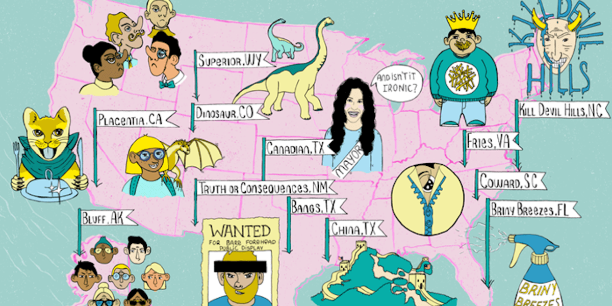 Funny Place Names: 10 Hilarious Spots Around the World – Money Shark