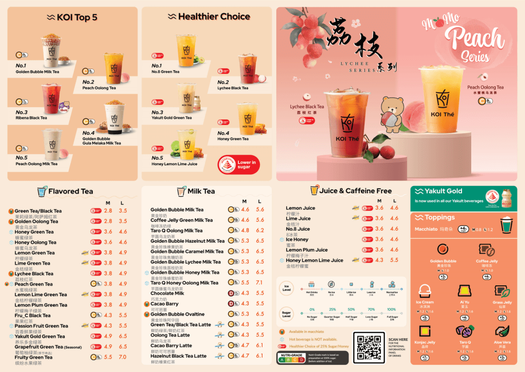 Sharetea Menu Singapore: Top 10 Must-Try Bubble Tea Flavors and More ...