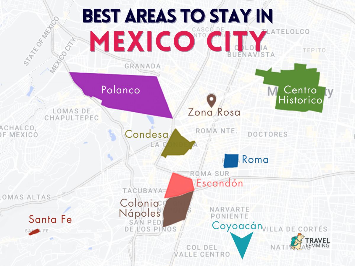 Where to Stay in Mexico City First Time: 10 Epic Neighborhoods You Must ...